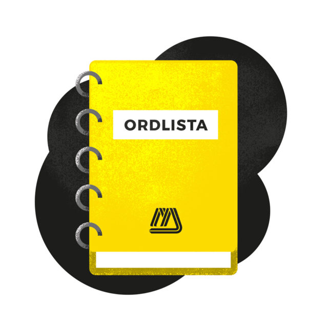 ordlista | Märsta Förenade